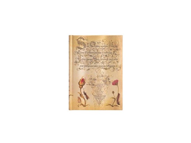 Agenda - Paperblanks, Flemish Rose, Midi Lined, Hardcover