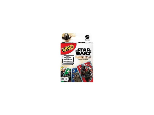Uno karte - Mattel, Star Wars