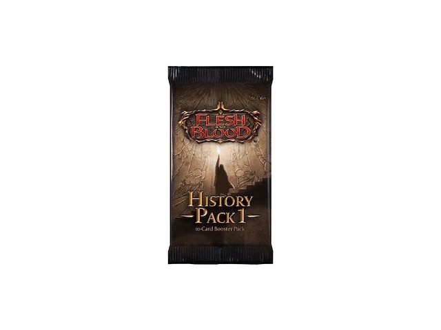 TCG karte - Flesh and Blood, History Pack 1, Booster