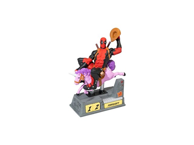 Kalendar Perpetual - Marvel, Deadpool, 3D