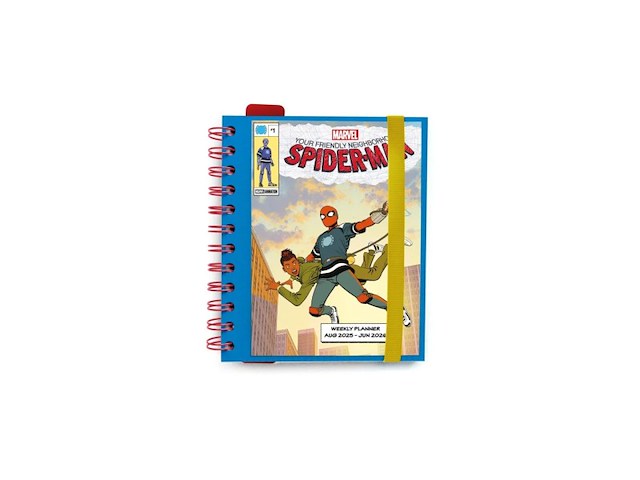 Datumirana agenda 2025/26 - Marvel, Spiderman, 11 Months, Day to Page, S