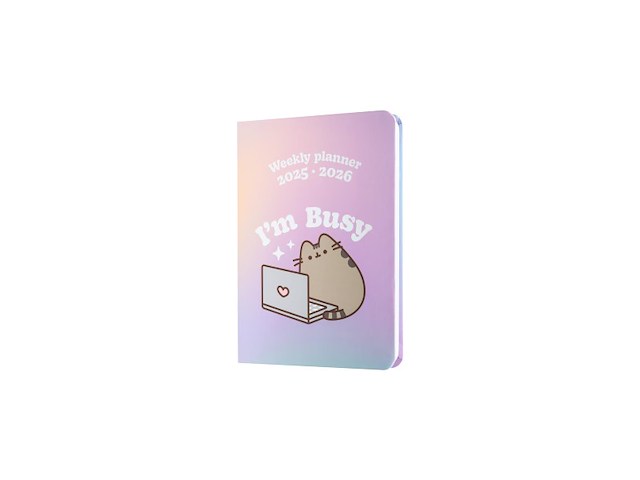 Datumirana agenda 2025/26 - Pusheen, 17 Months, Week To View