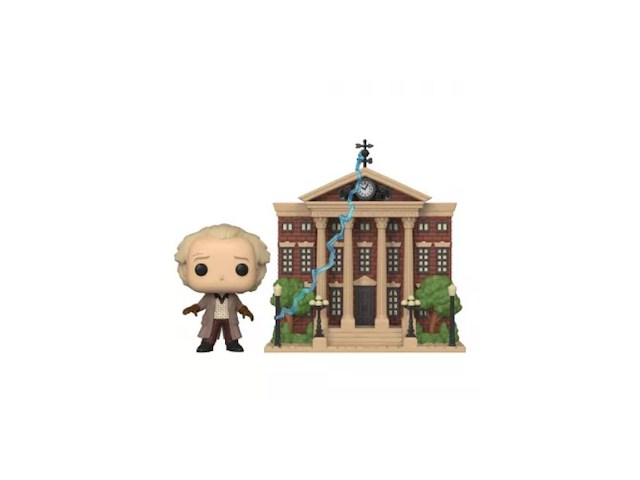 Funko POP! figurice set 2 - Town, Back To The Future, Doc with Clock Tower