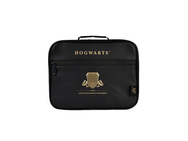 Torba za užinu - Harry Potter, Hogwarts Shield Black