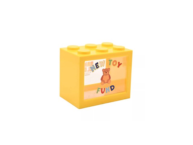 Kasica - Bank Blox, New Toy Fund, Yellow