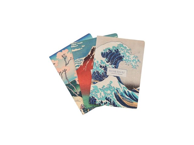 Sveska A6 set 3 - Kokonote Hokusai