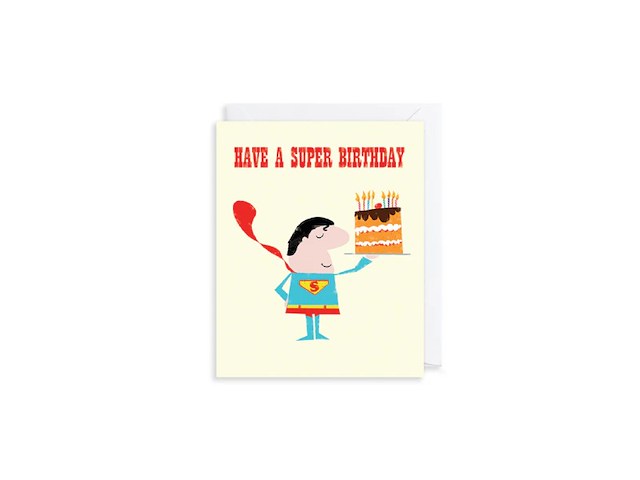 Čestitka - Super Birthday