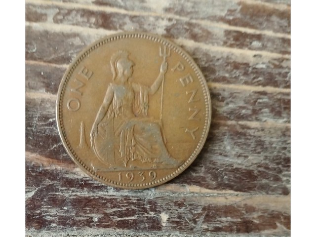 ENGLESKA 1 PENNY 1939