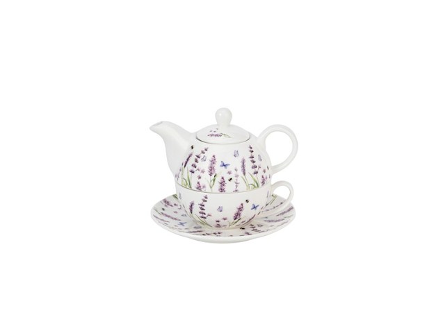 Čajnik - Tea4One set, Classic Lavender