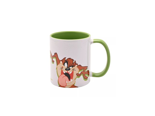 Šolja - Looney Tunes, Tasmanian Devil Green Inside Mug