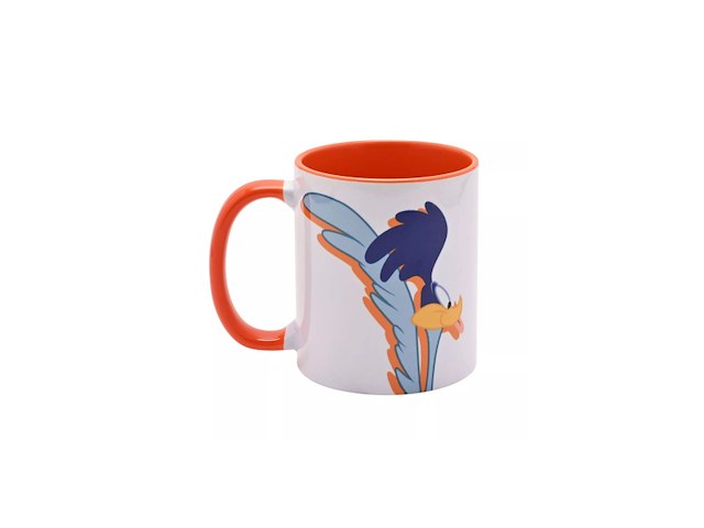 Šolja - Looney Tunes, Road Rummer Orange Inside Mug