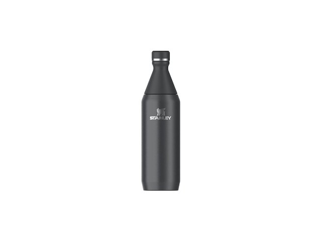 Termos - Stanley, The All Day Slim Bottle, Black Gloss, 600 ml