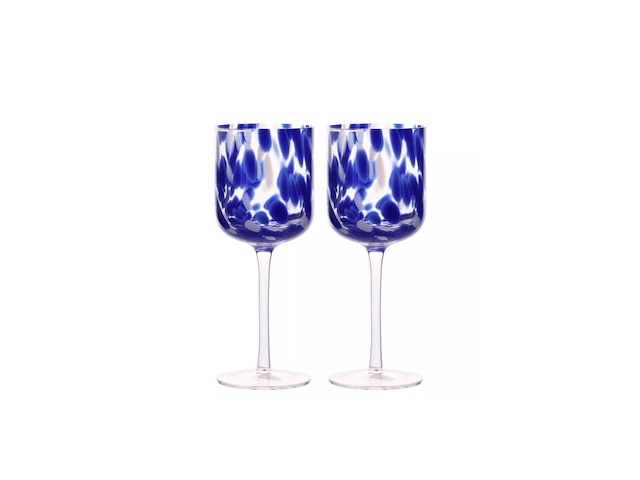Čaše set 2 - Hestia, Blue Tortoise Shell, Wine