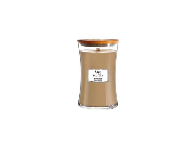 Mirišljava sveća - WoodWick Classic, Gilded sands, large