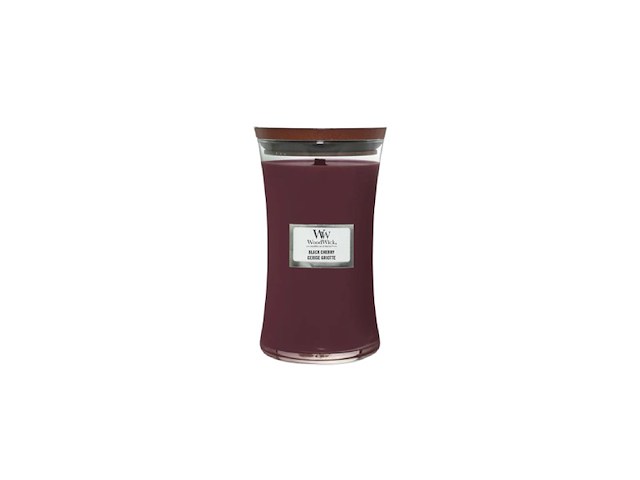 Mirišljava sveća - WoodWick Classic, Black cherry, large