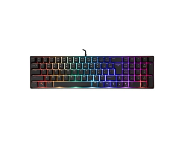 White Shark GK-001114 GLADIUS US RGB gejmerska tastatura crna