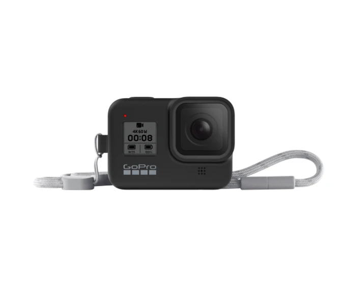 GoPro AJSST-001 silikonska futrola sa podesivim kaišon za HERO8 Black crna