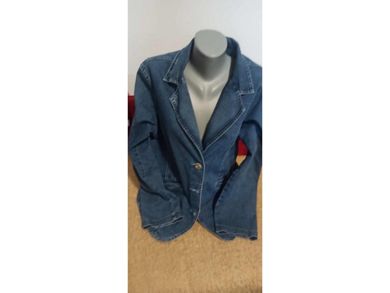 Jakna teksas Ministar Jeans kao Nova 42-XL