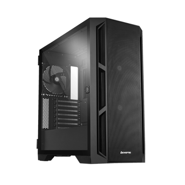 Kuciste Chieftec APEX AIR CRNO, EATX Gaming Case, Mesh, fans, GA-01B-M-OP