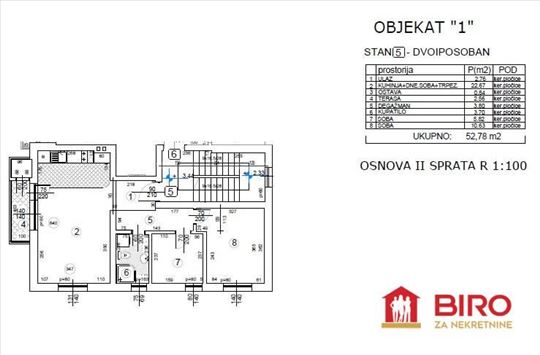 Stan,Bačka Palanka,Bačka Palanka,kv: 53.00, ID: 10