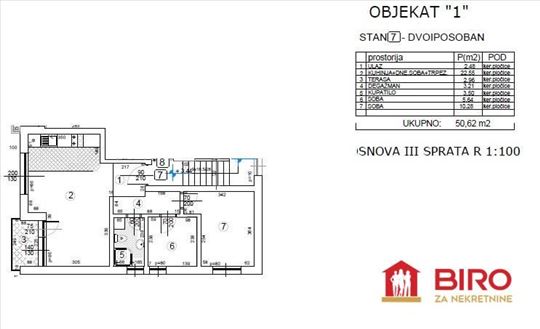 Stan,Bačka Palanka,Bačka Palanka,kv: 51.00, ID: 10