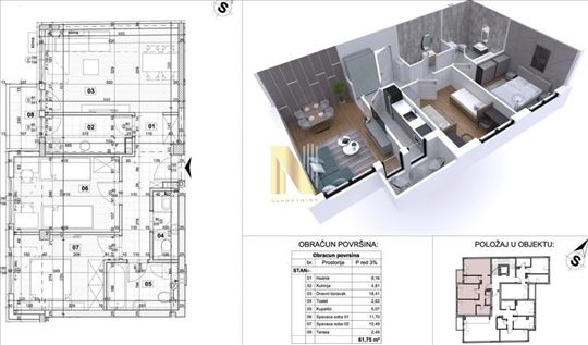 Novogradnja, vrhunski kvalitet gradnje i opreme -