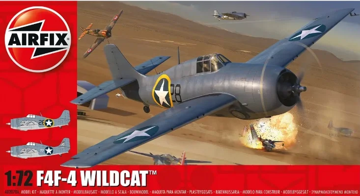 AIRFIX 1/72 Grumman F4F-4 Wildcat