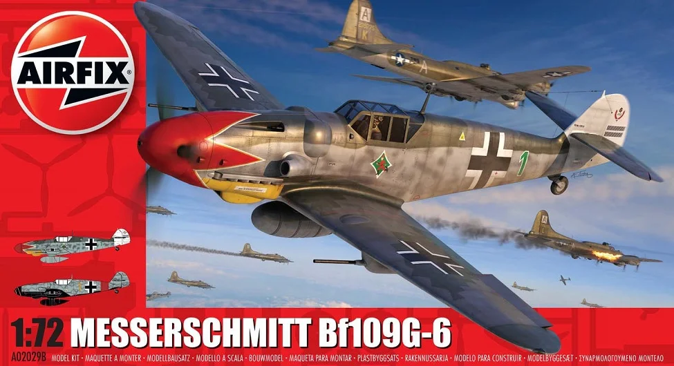 AIRFIX 1/72 Messerschmitt Bf109G-6