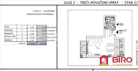 Stan,Novi Sad,Telep,kv: 33.00, ID: 1012384