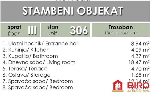 Stan,Novi Sad,Telep,kv: 67.00, ID: 1011999