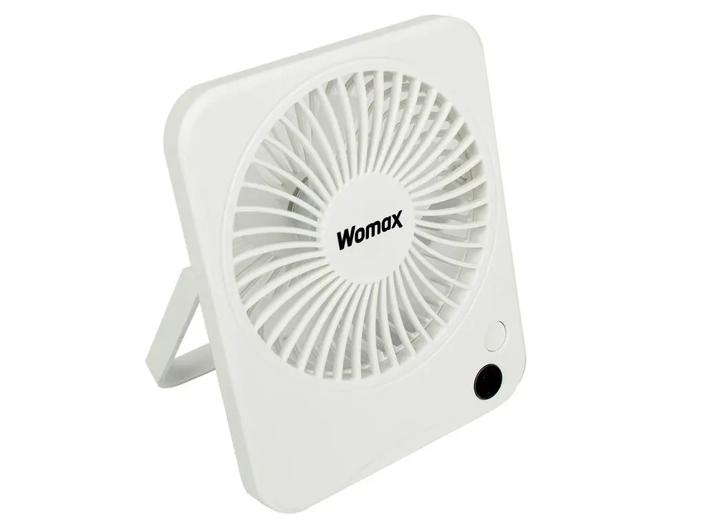 Womax Ventilator W-Bf 5, Baterijski, Beli