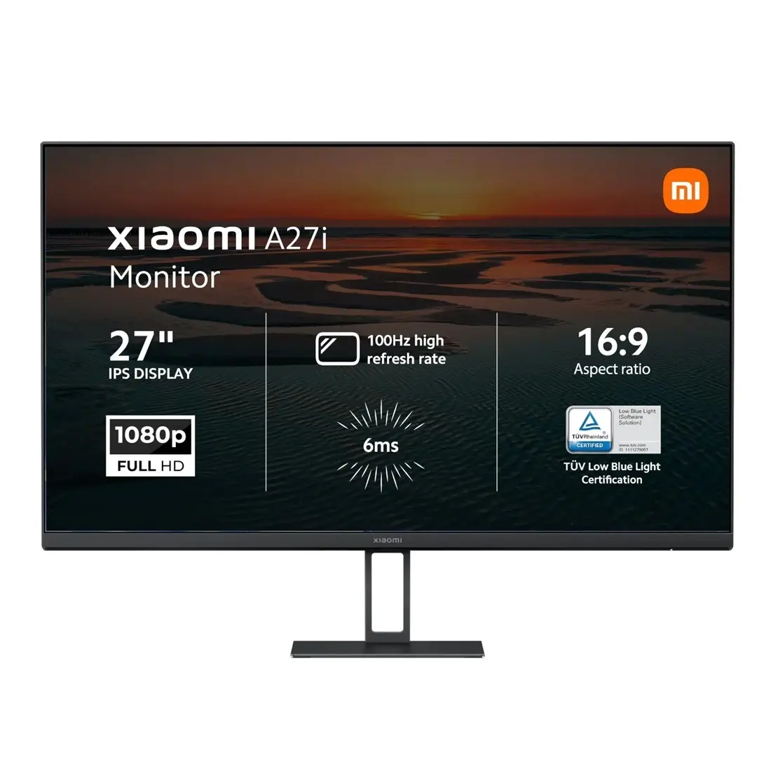 Xiaomi Monitor A27i, 27″, Full HD, IPS, 100 Hz, Crni