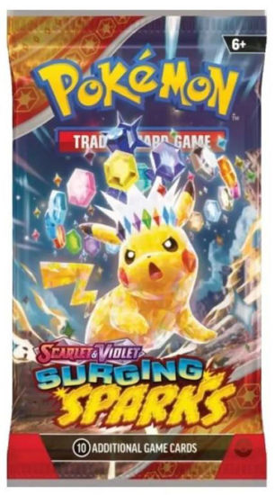 Pokemon TCG: Scarlet & Violet Surging Sparks SV08 Booster Pack - EN