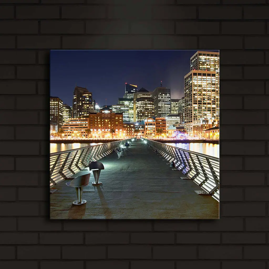 Wallity Slika sa LED osvetljenjem 4040IACT-14, 40x40 cm