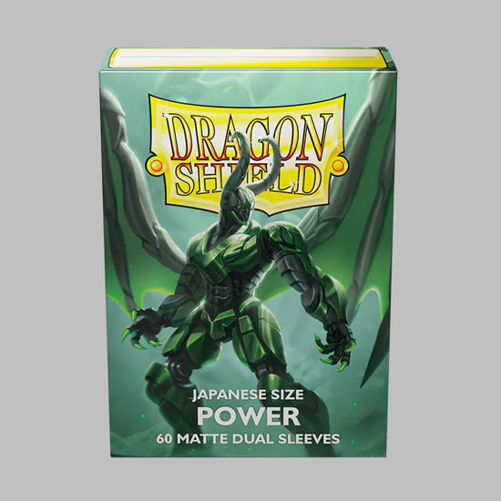 Dragon Shield Small Sleeves - Japanese Matte Dual Power (60 Sleeves)