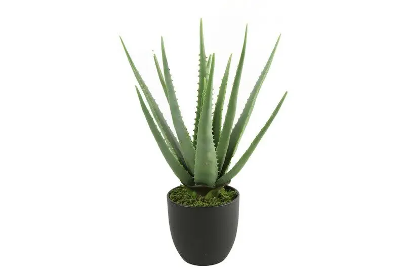 DekorDom Veštačko cveće u saksiji Aloe 768198, 49 cm