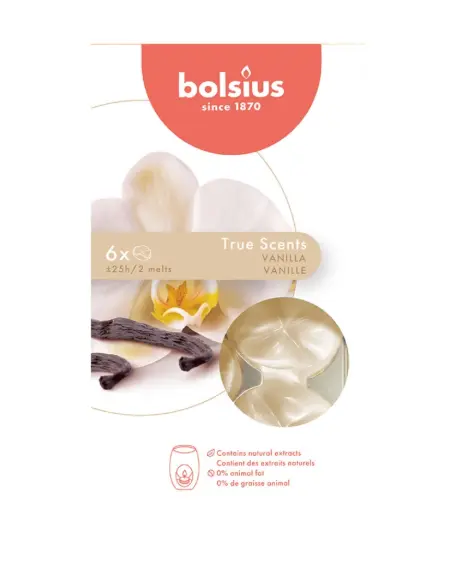 Bolsius vosak - vanila 6/1