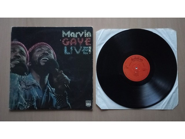 MARVIN GAYE - Marvin Gaye Live (LP) licenca