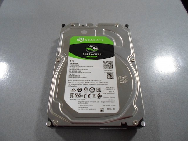 Seagate BarraCuda 8TB 5400 RPM 256MB