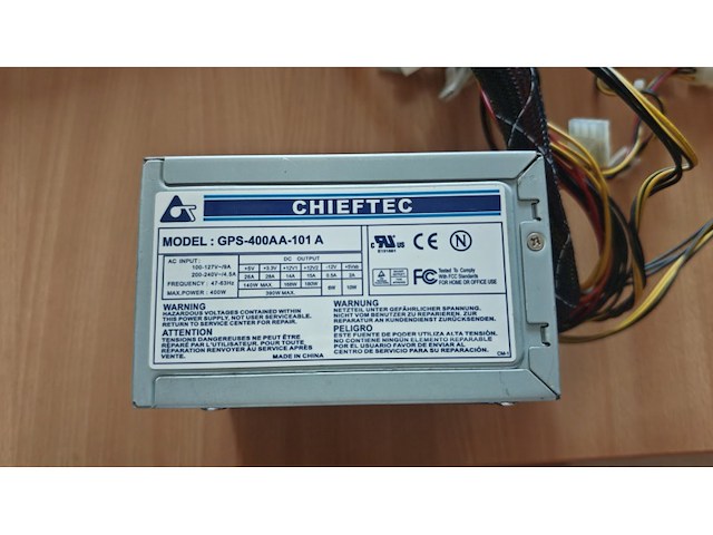 Chieftec GPS-400AA-101A 400W Active PFC