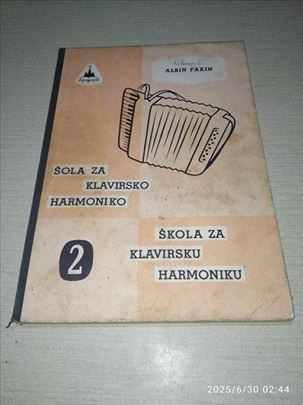Škola za klavirsku harmoniku 2-Albin Fakin