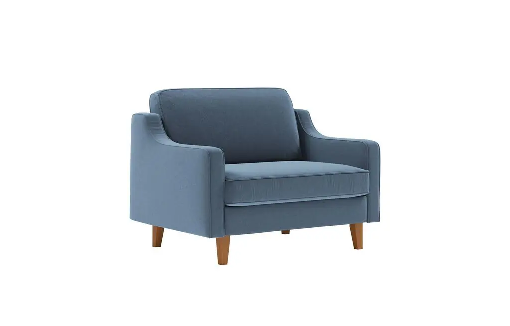 Atelier del Sofa Fotelja Robin Loveseat, Plava
