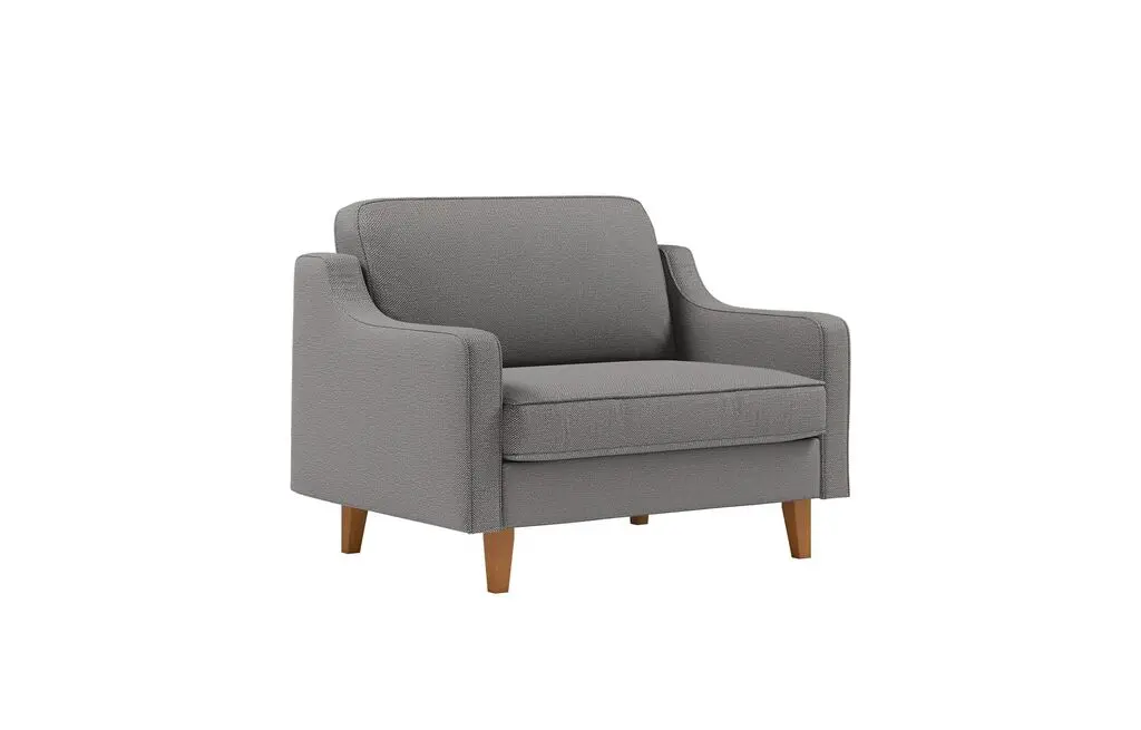 Atelier del Sofa Fotelja Robin Loveseat, Siva