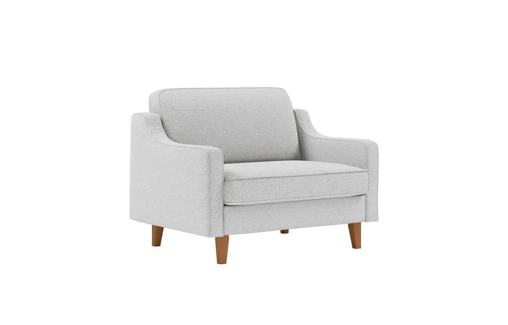 Atelier del Sofa Fotelja Robin Loveseat, Prljavo bela