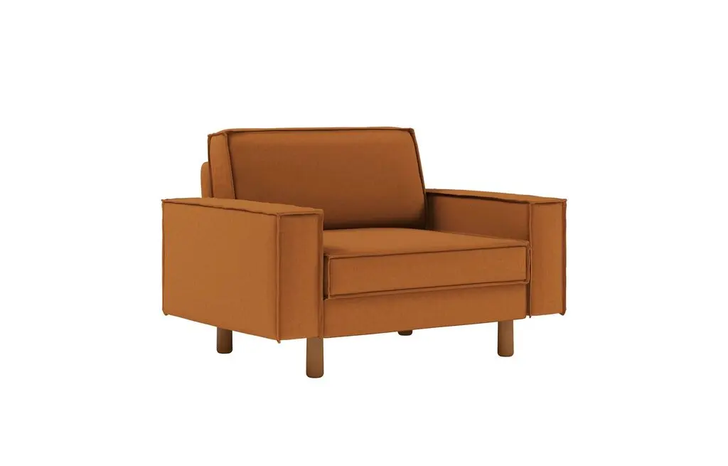 Atelier del Sofa Fotelja Sparrow Loveseat, Narandžasta