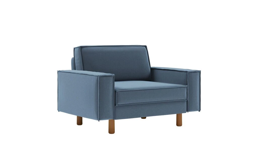 Atelier del Sofa Fotelja Sparrow Loveseat, Plava