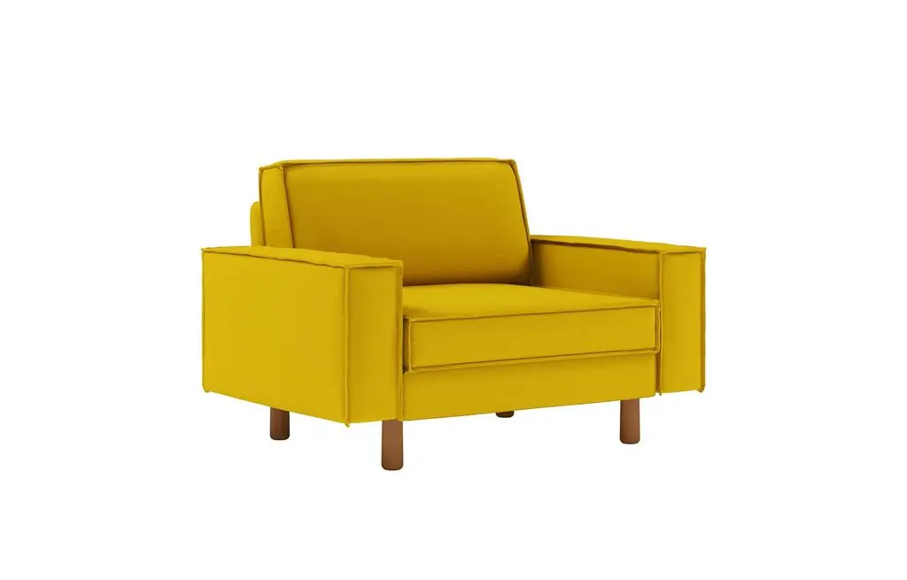 Atelier del Sofa Fotelja Sparrow Loveseat, Žuta