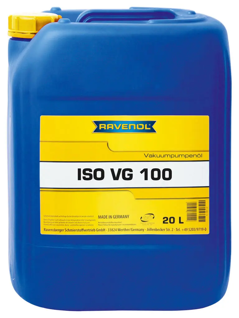 Ravenol Ulje za podmazivanje vakuumskih pumpi Vakuumpumpenoil ISO VG 100, 20 l