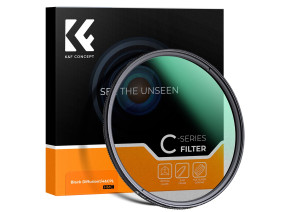K&F Concept 82mm 1/4 Black Mist Diffusion Filter+CPL Filter KF01.2779
