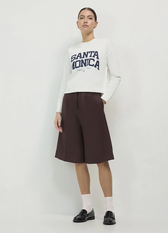 COLLEGE PRINT SWEATSHIRT BELA VUNA